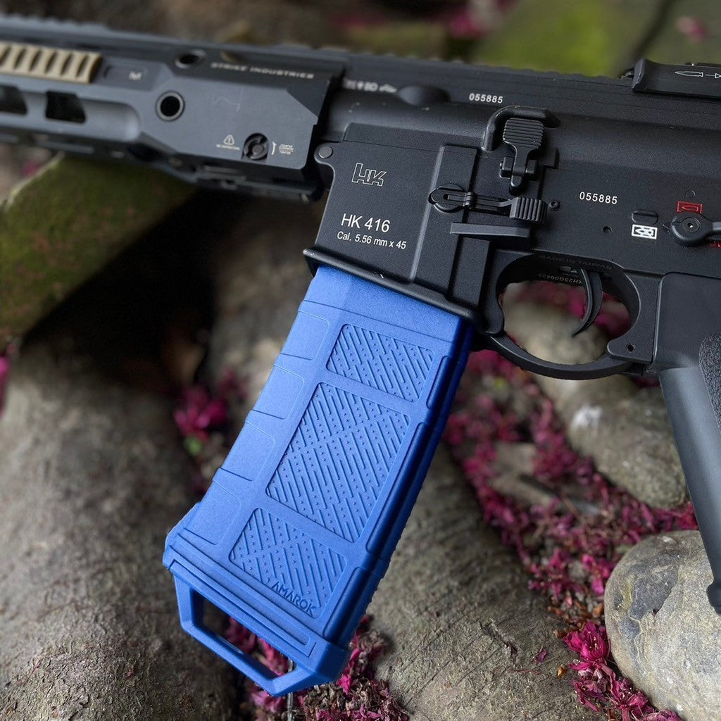 Amarok MAG 250 - 250 rounds Fast Feed Mid Cap Magazine - Type A - Blue ...